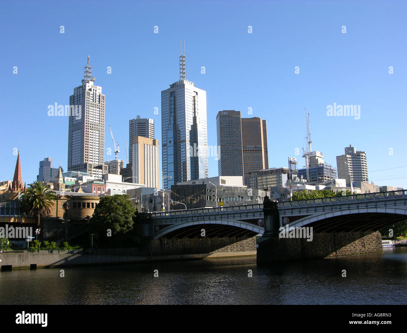 Melboure, city center, Victoria, Australia Stock Photo - Alamy