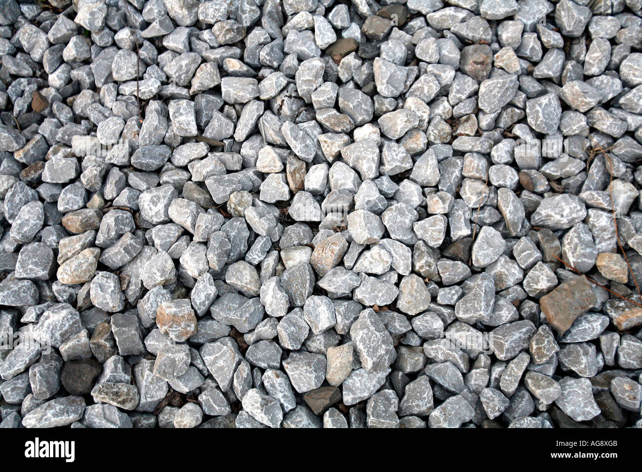 little stones ballast pebble Stock Photo - Alamy
