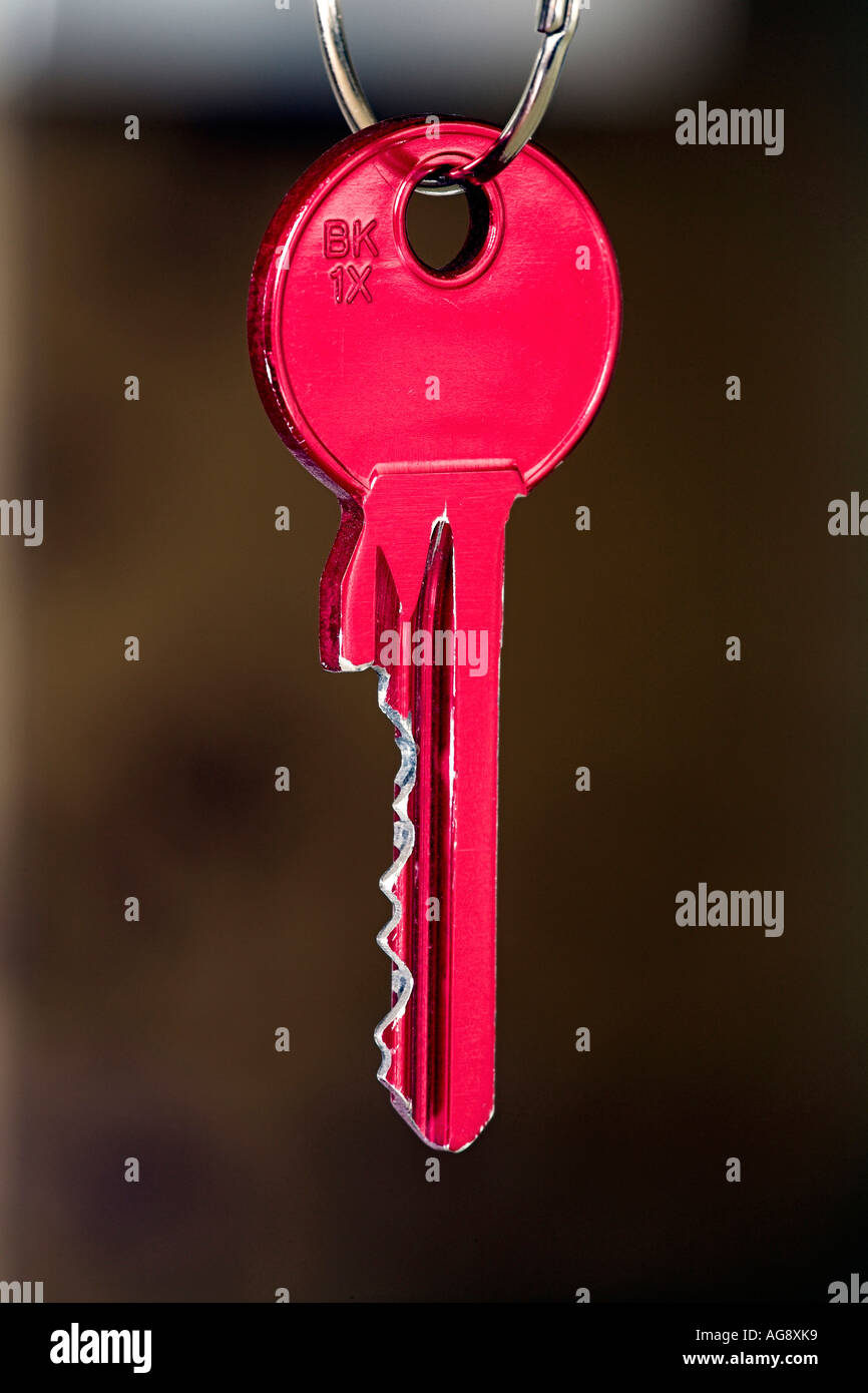 red single key Stock Photo - Alamy