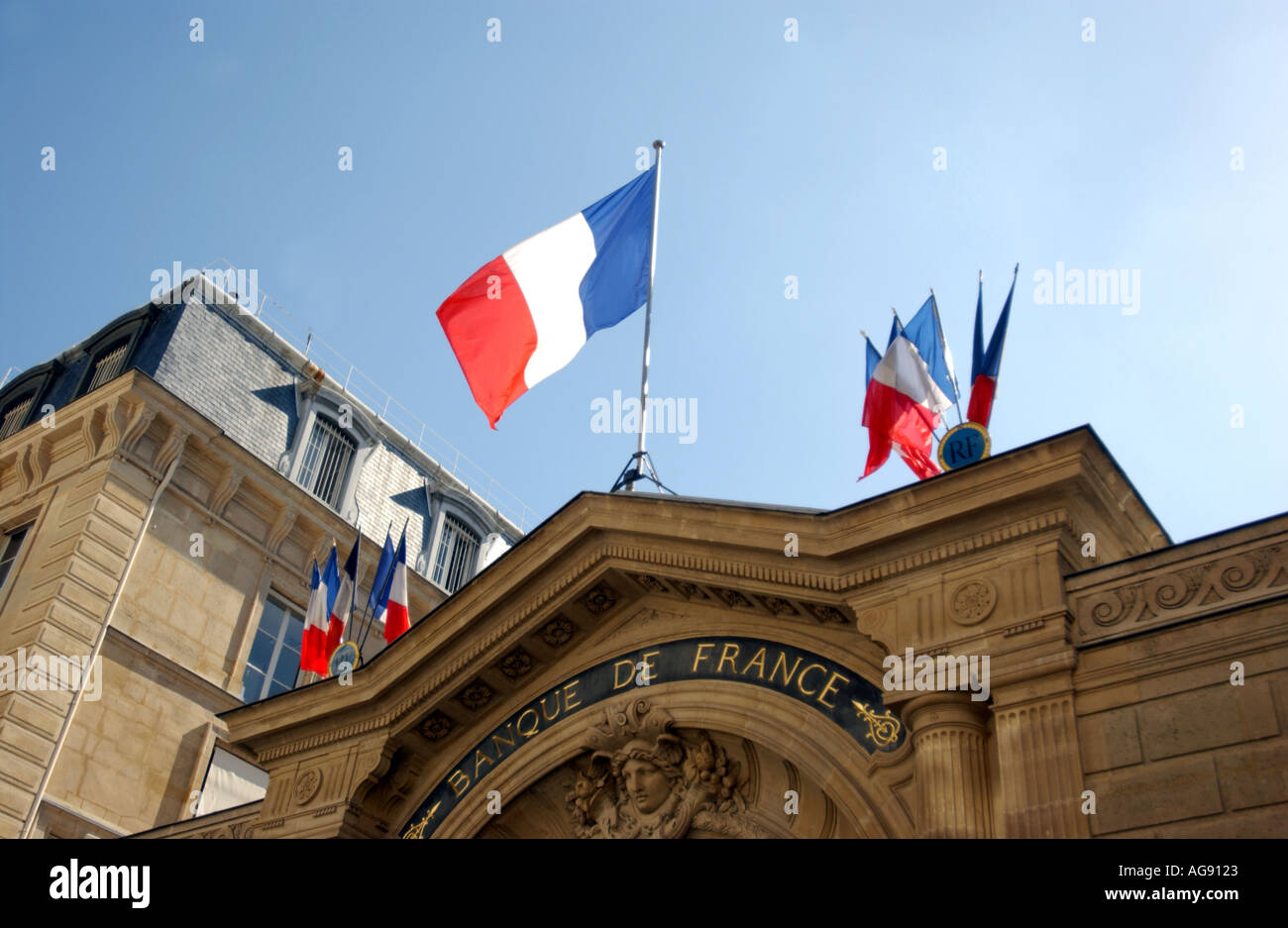 Bank Of France Exterior, Day Stock Photo - Alamy