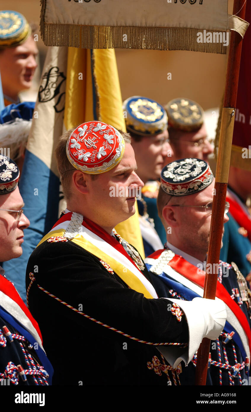 Rome, Ceremonial Parade, Men In Costume Stock Photo - Alamy