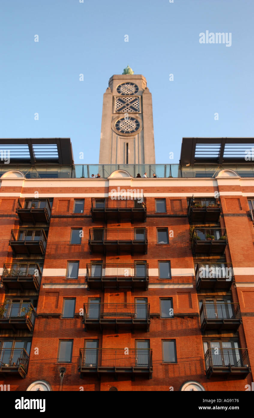 South Bank, Oxo Tower, Day Stock Photo - Alamy