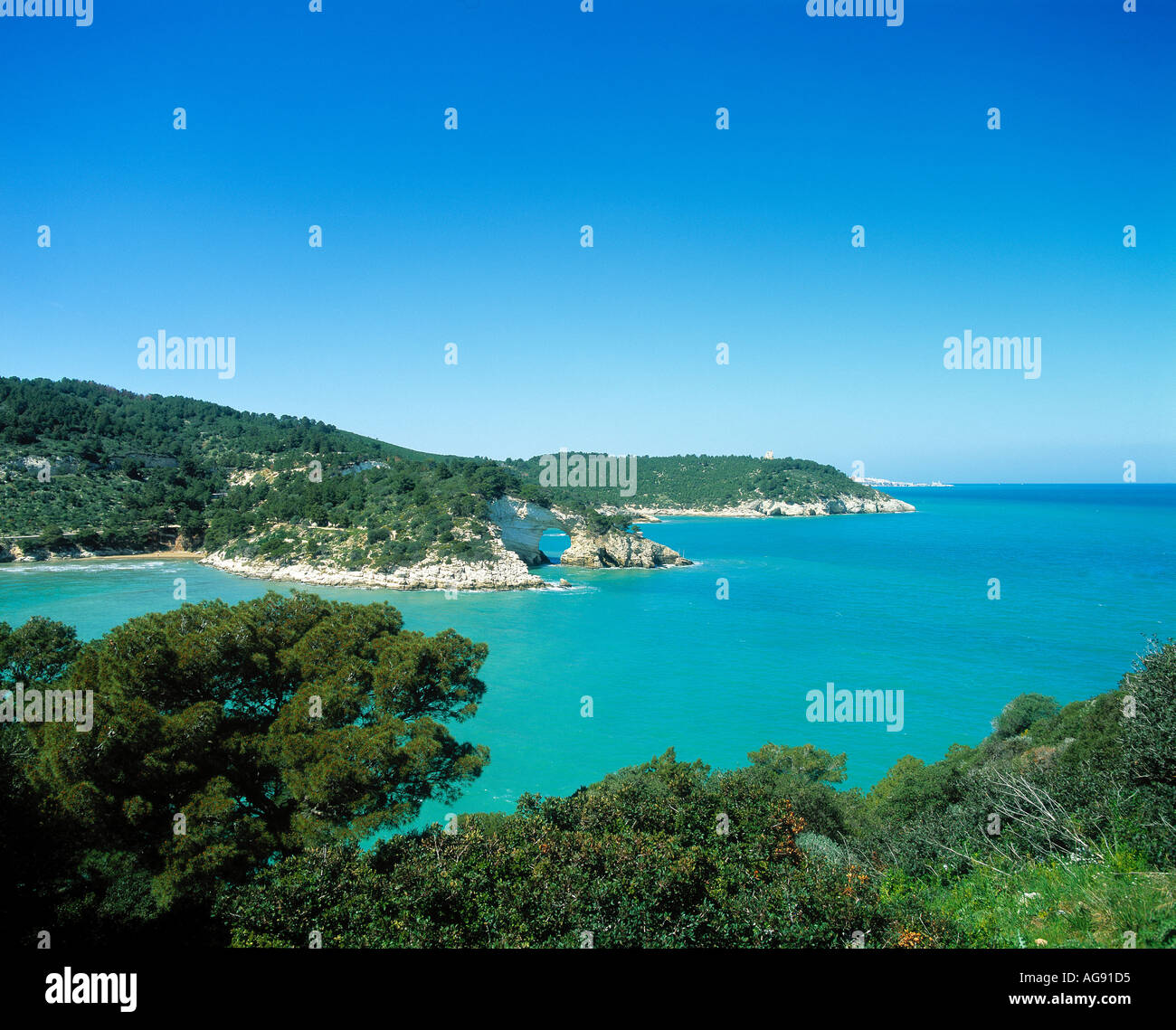 Gargano Peninsula, Gargano Stock Photo - Alamy