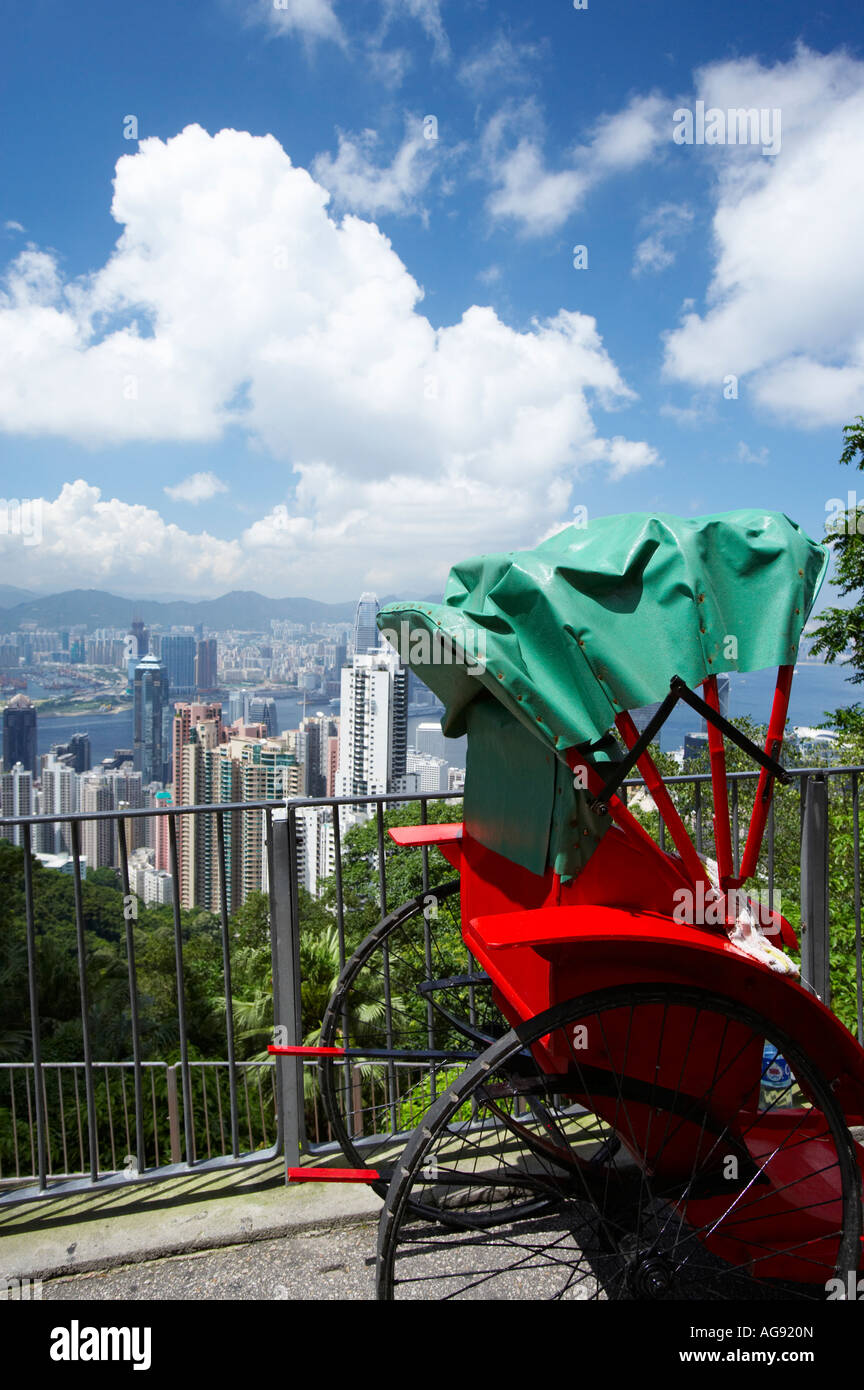 Rickshaw hong kong hi-res stock photography and images - Alamy