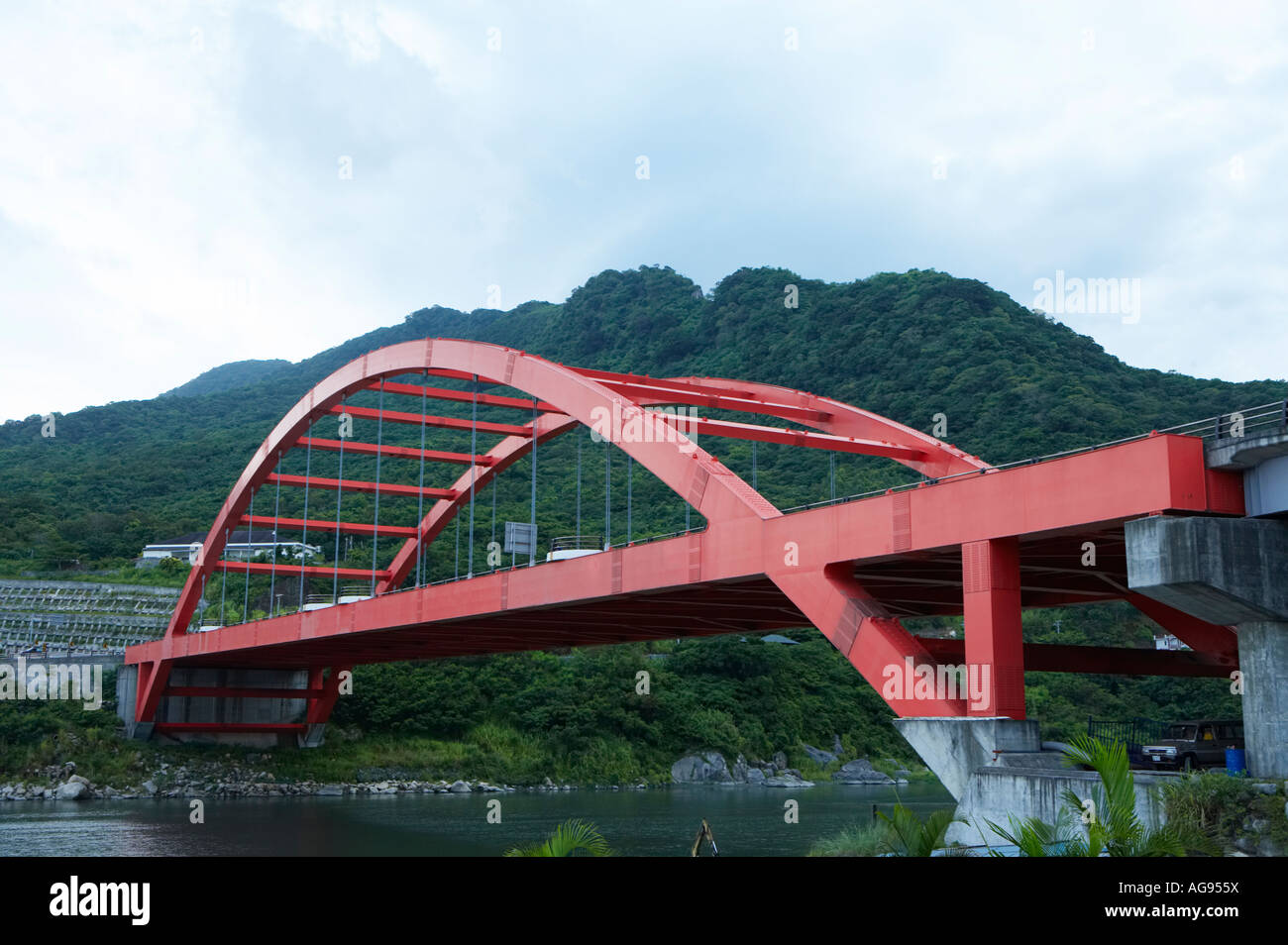 Changhong Bridge, East Coast, Taiwan Stock Photo - Alamy