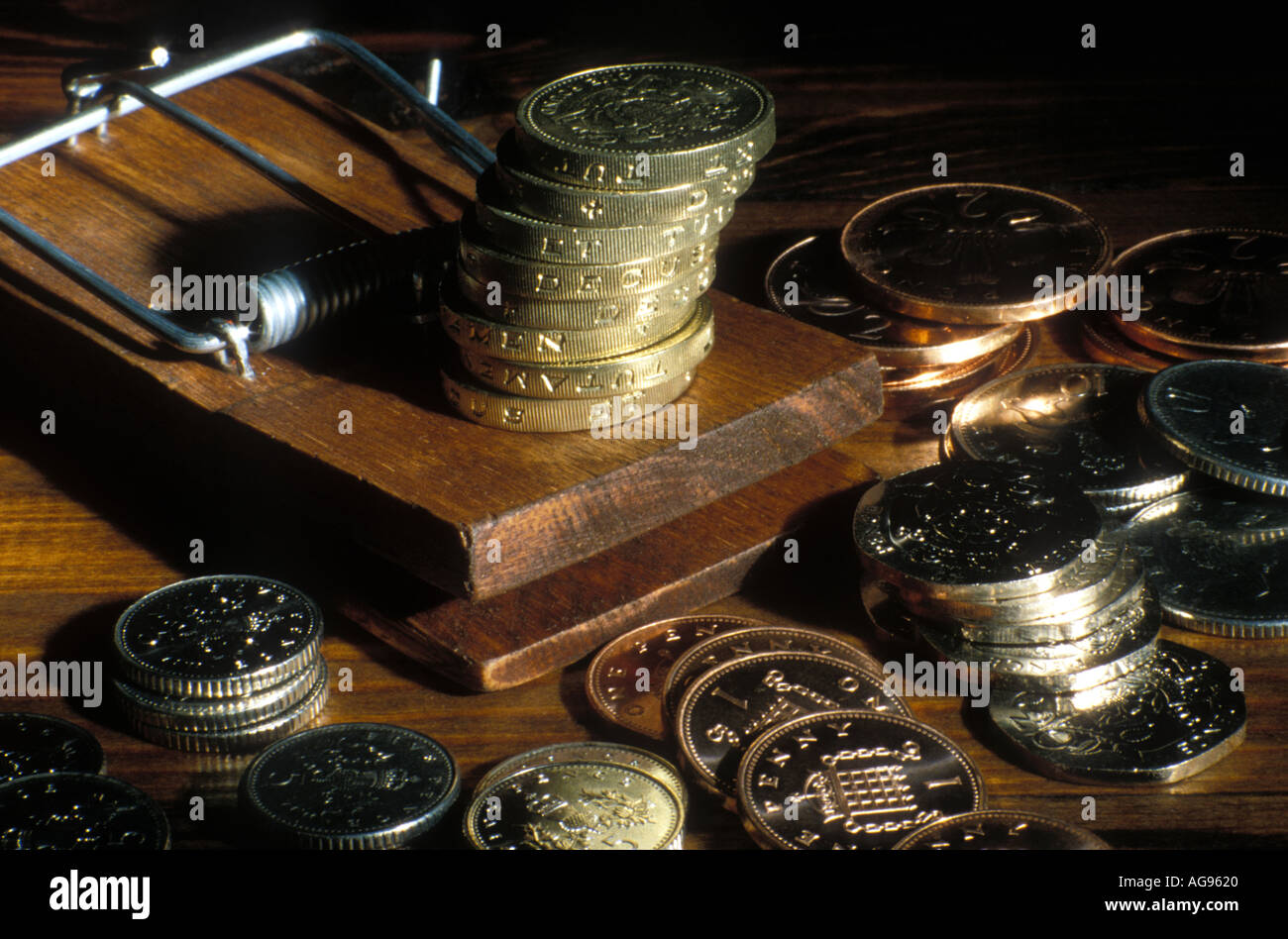 Money trap hi-res stock photography and images - Alamy