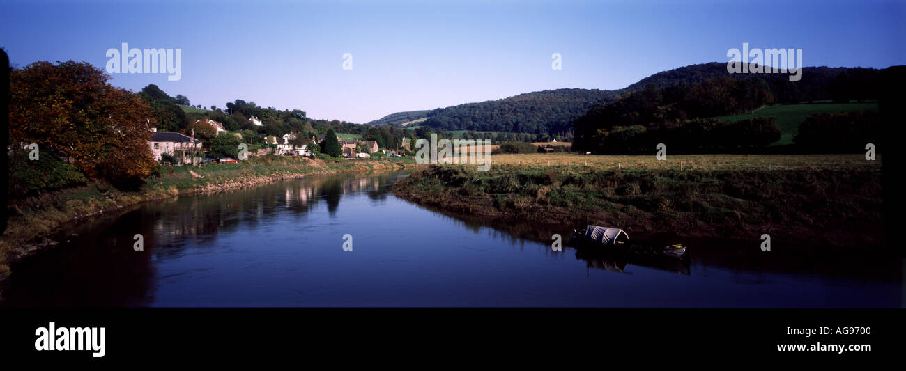 Tintern Parva Wye Valley Landscape Gwent Wales UK 22967DM1 Stock Photo ...