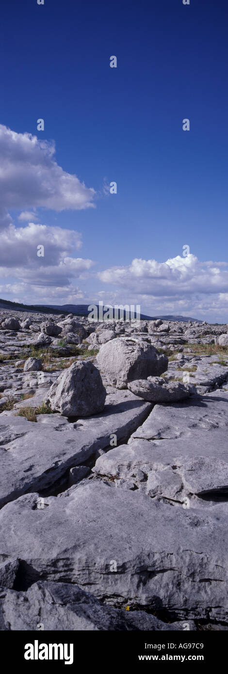 Limestone pavement Ireland Stock Photo - Alamy