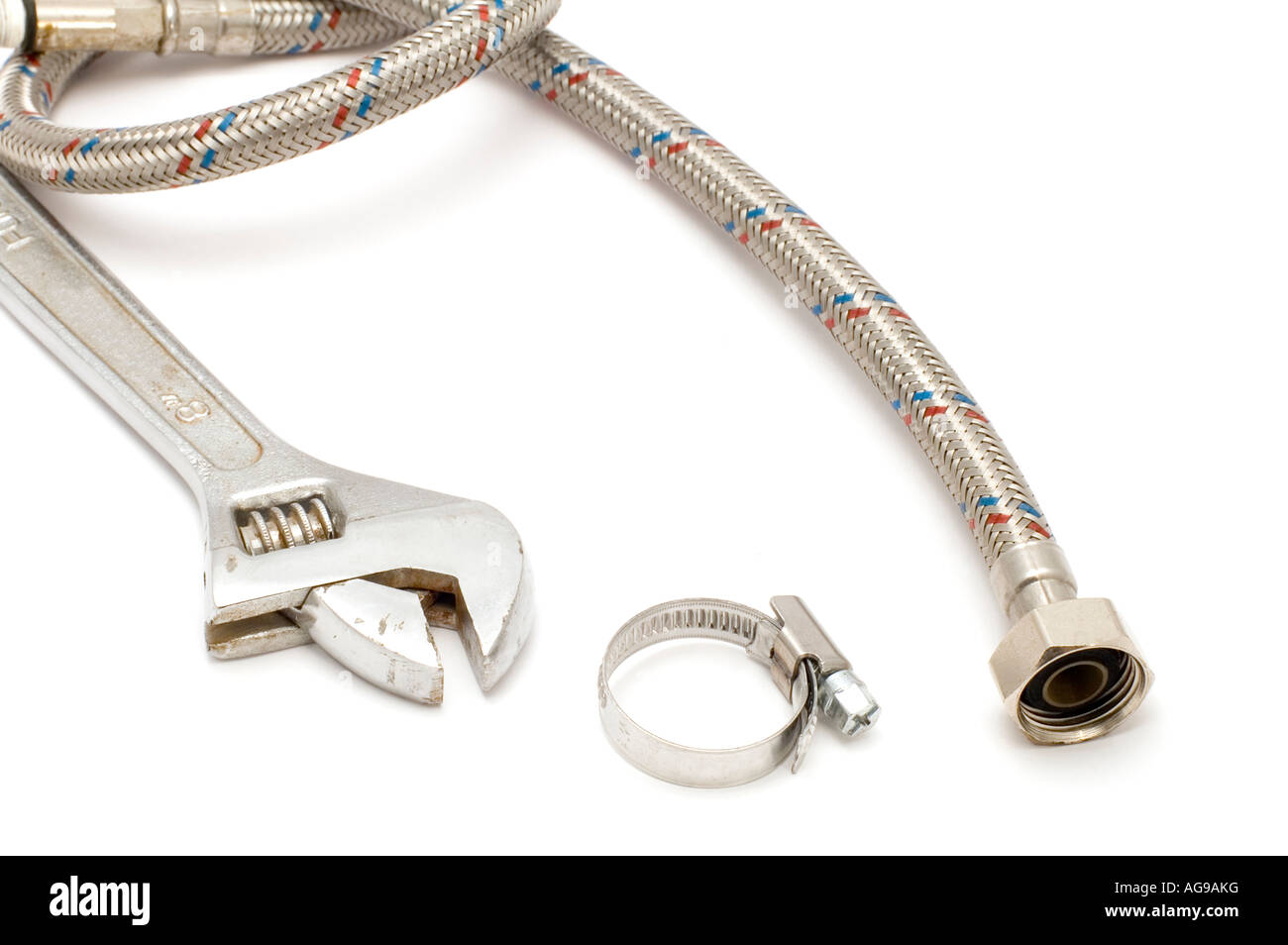 series object on white tool for repair Stock Photo - Alamy