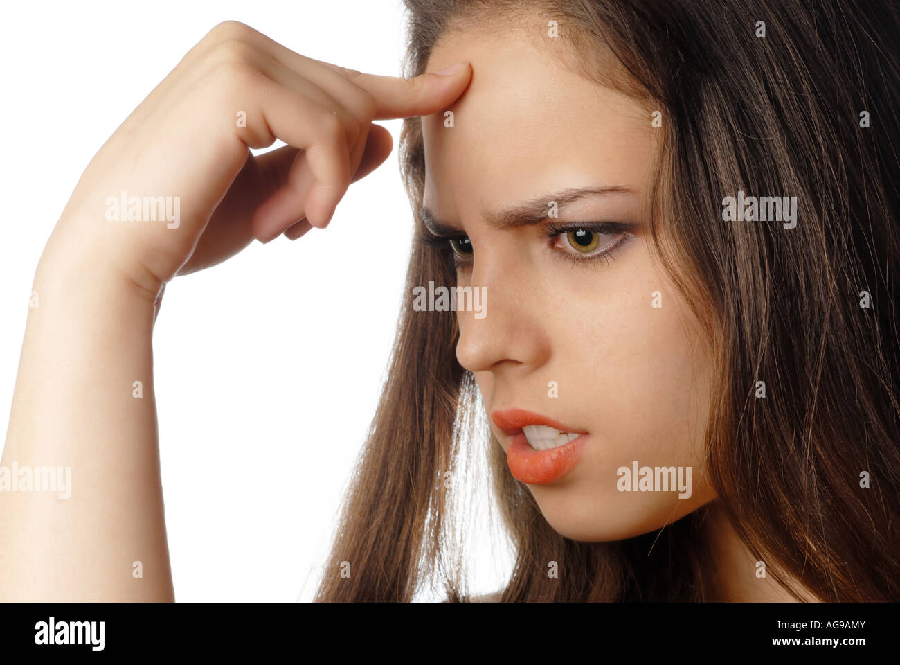 Woman making a decision hi-res stock photography and images - Alamy