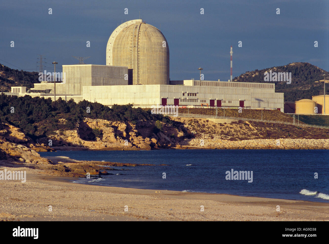 Nuclear power station Vandellos Spain Stock Photo - Alamy