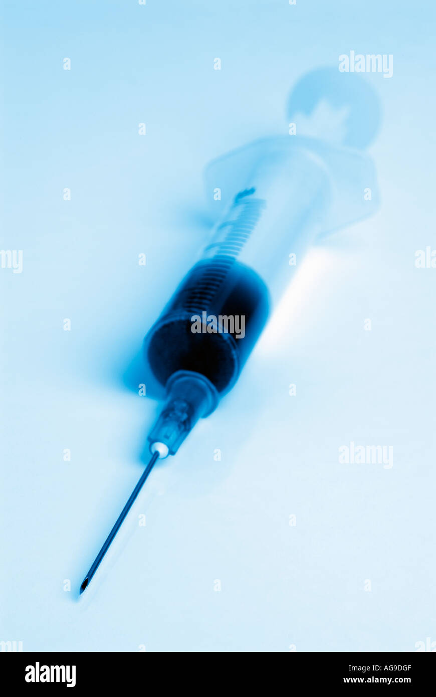 Medical Syringe Prepared for Use Stock Photo - Alamy