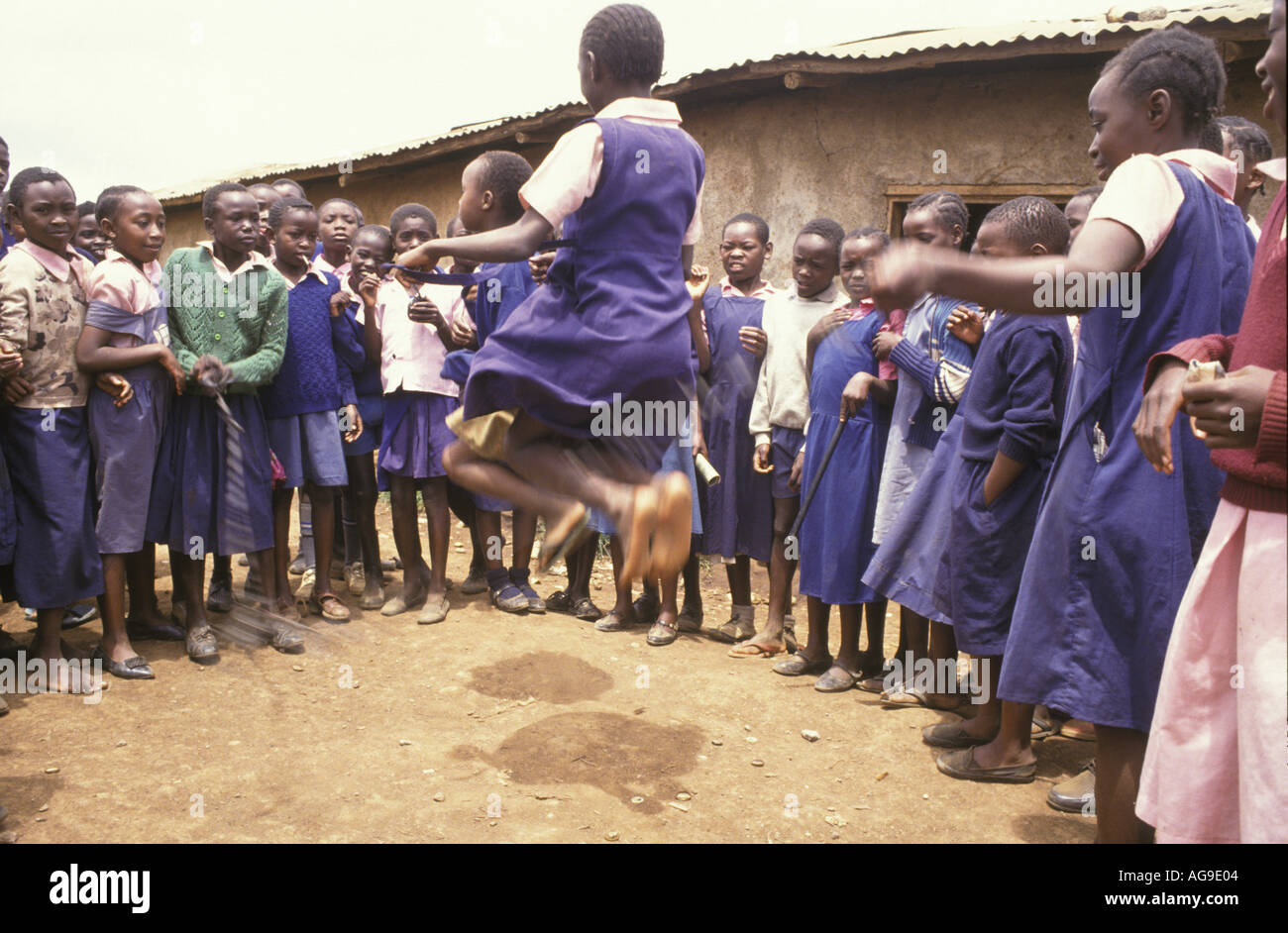 Children skipping school hi-res stock photography and images - Alamy