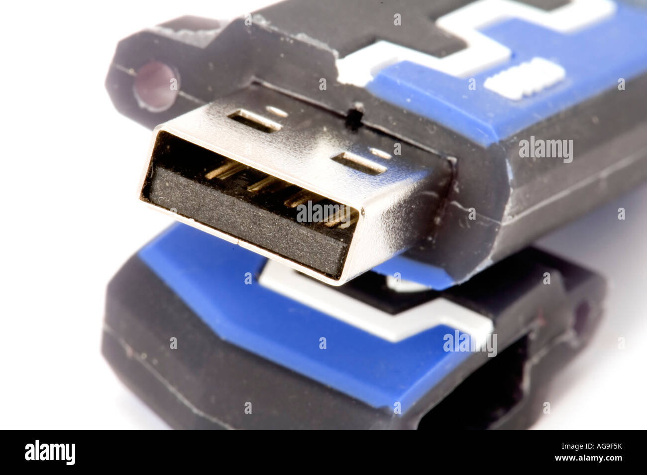 series object on white USB flash memory Stock Photo - Alamy