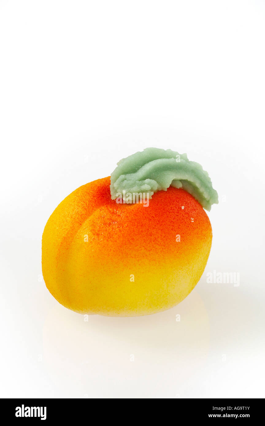 Marzipan on white surface Stock Photo - Alamy