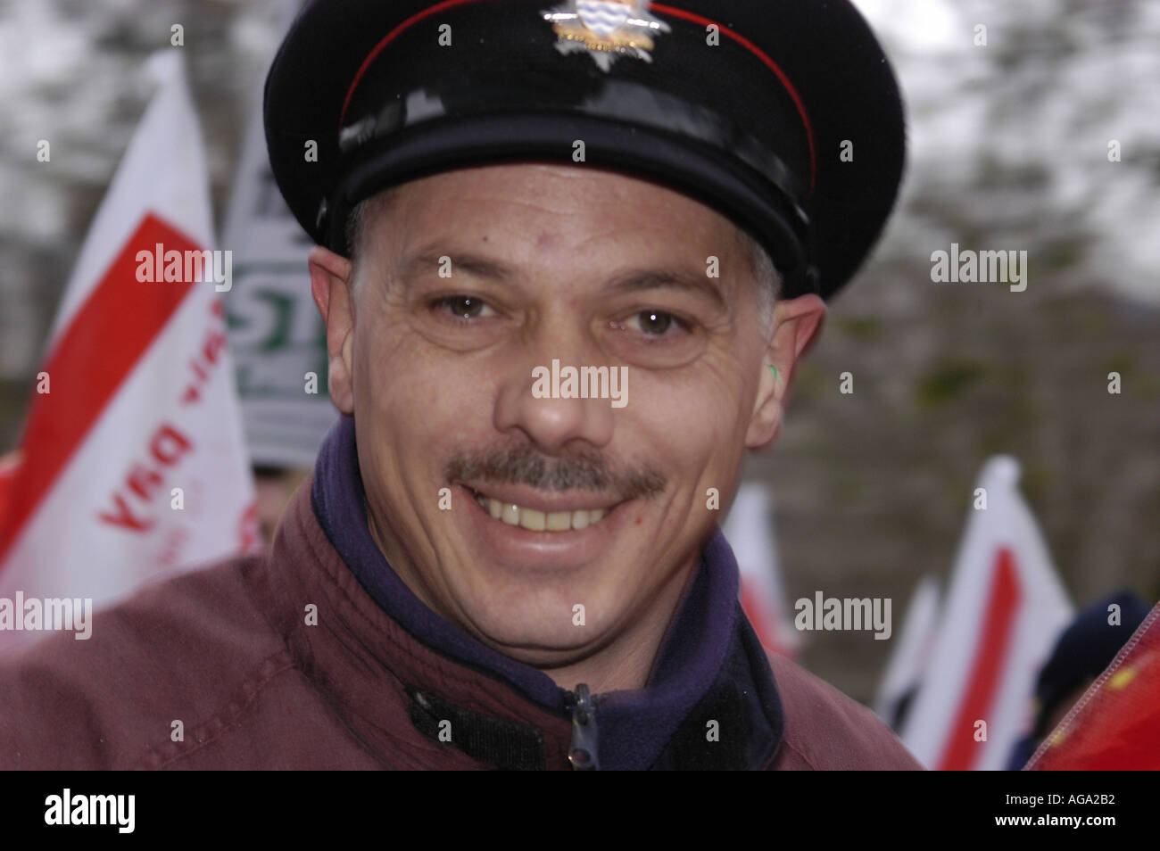 London firefighter strike hi-res stock photography and images - Alamy