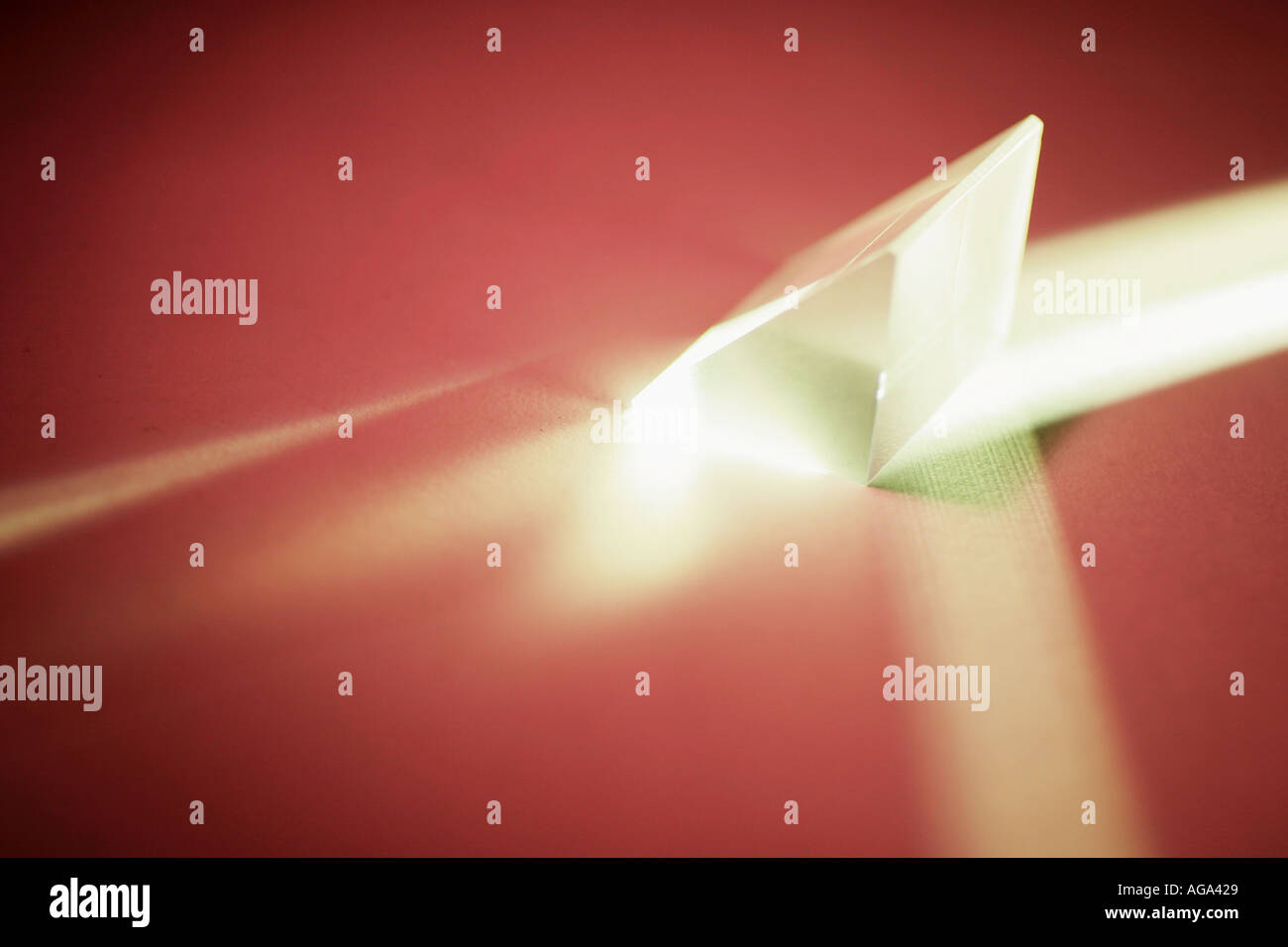 Triangular glass prism hi-res stock photography and images - Alamy