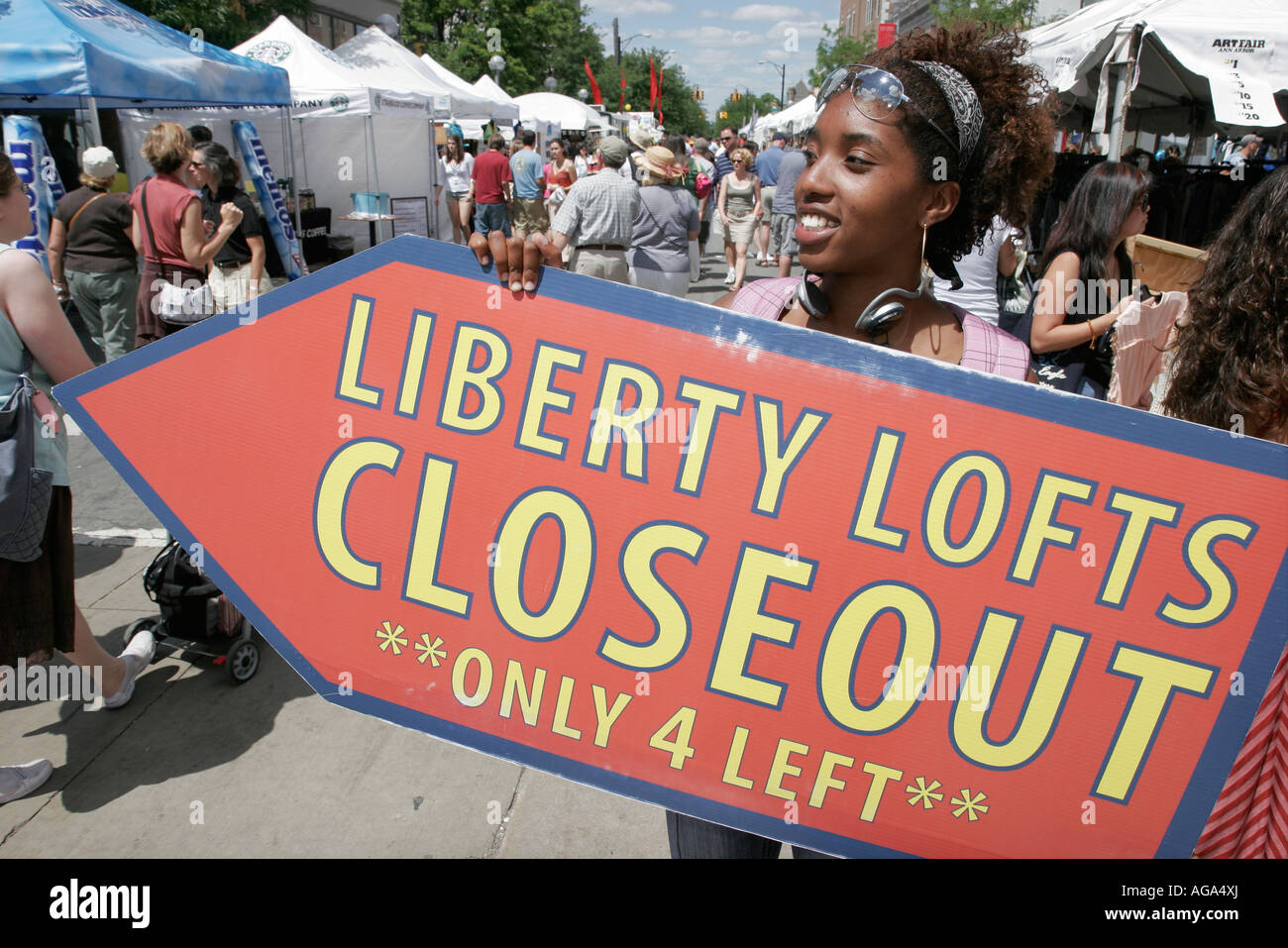 Ann Arbor Michigan,Liberty Street,Art Fairs,Black Blacks African ...
