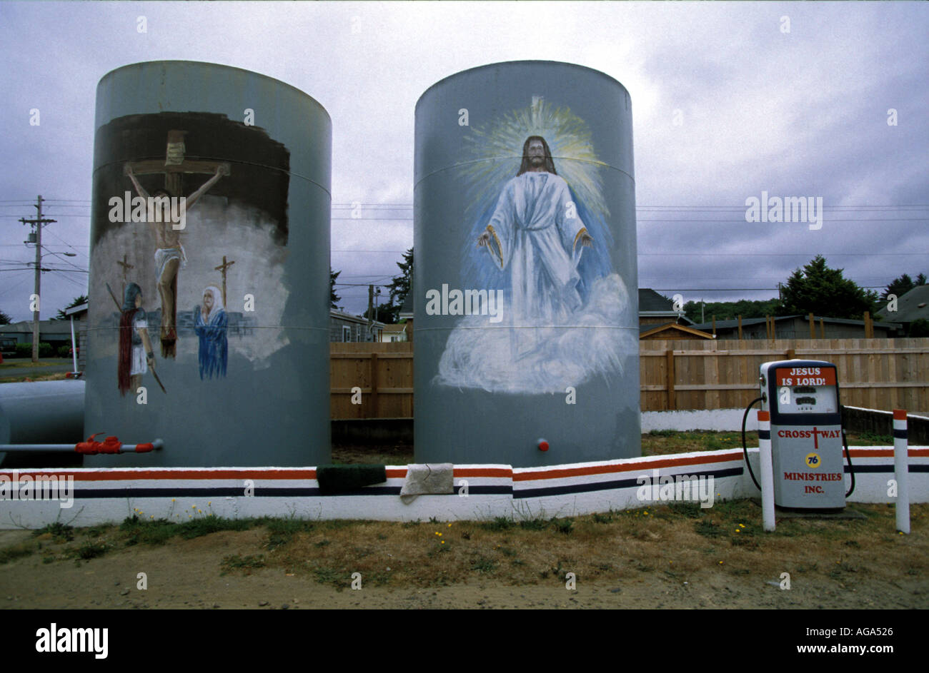 Jesus gas pump hi-res stock photography and images - Alamy