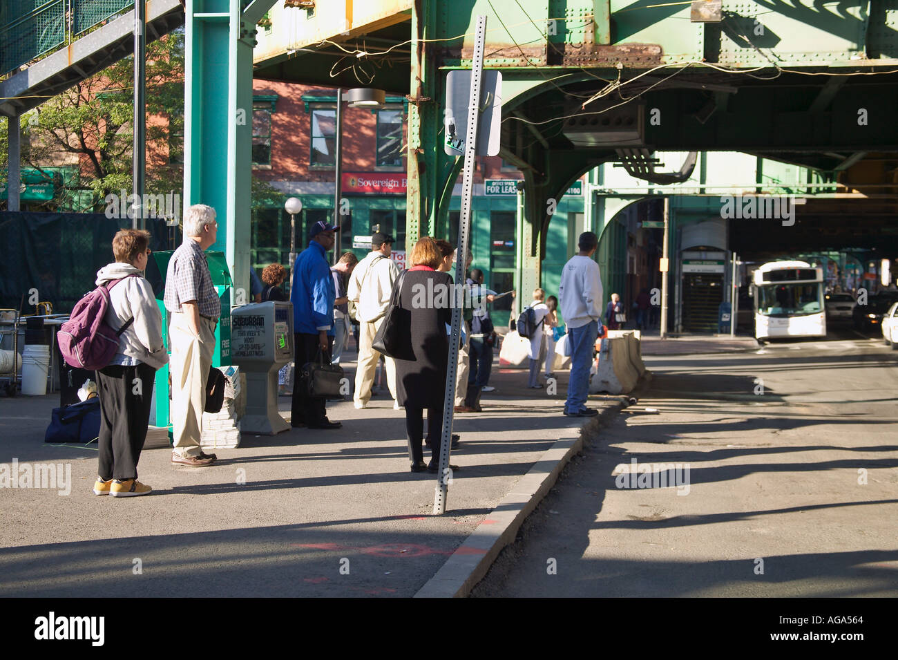 Boston bus station hi-res stock photography and images - Alamy