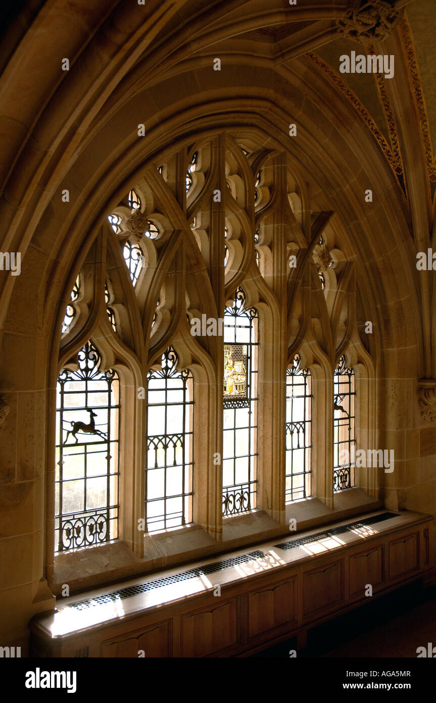 Yale University. Window detail, Sterling Memorial Library. Designed by ...