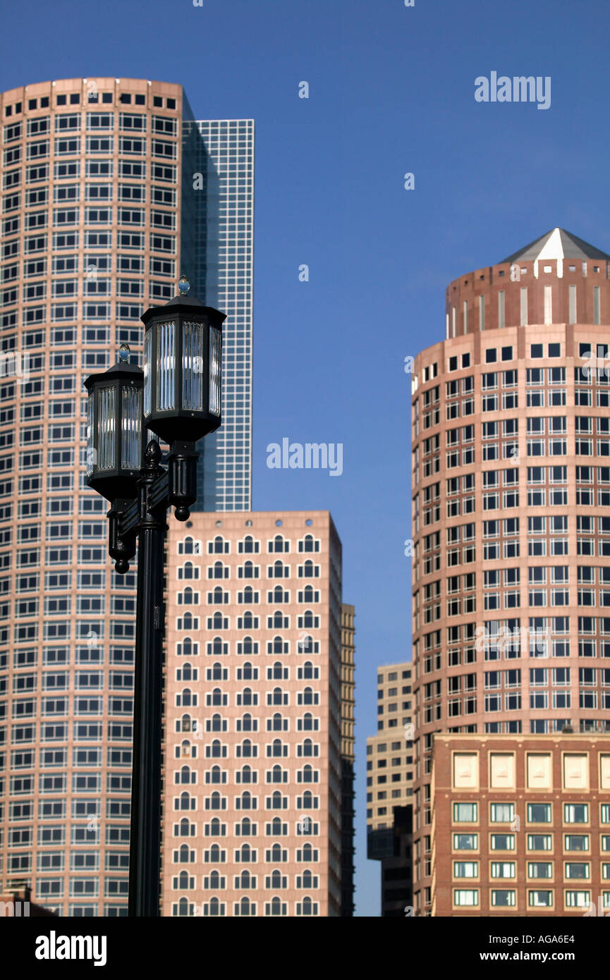 International Place financial center building view from Federal ...