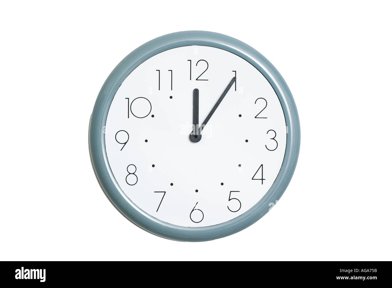 Clock At 5 Past 12 Stock Photo Alamy clock-at-5-past-12-stock-photo-alamy