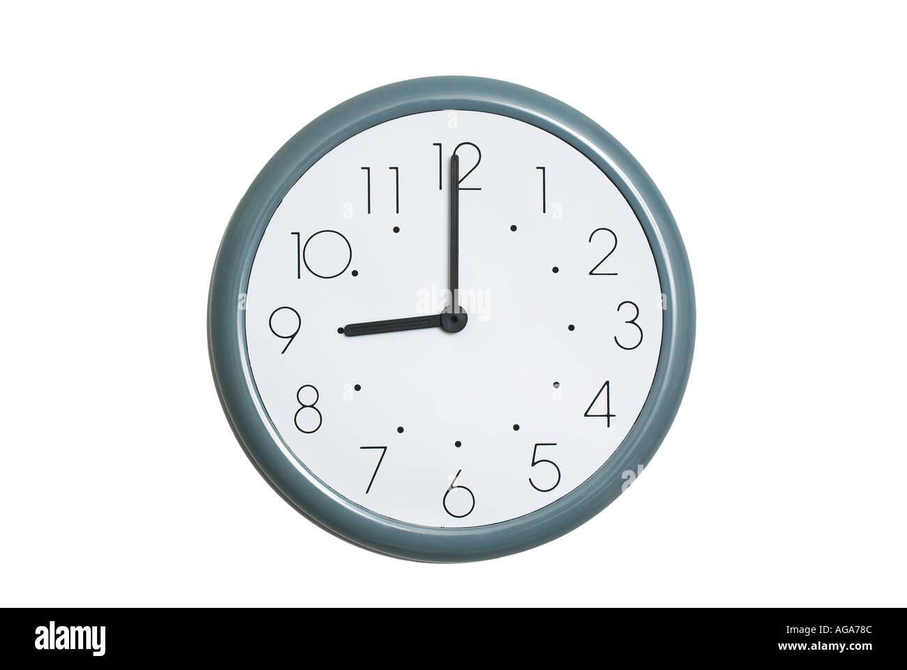 Nine o clock hi-res stock photography and images - Alamy