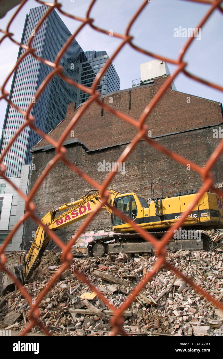 Demolition of old building makes way for new construction Boston MA ...