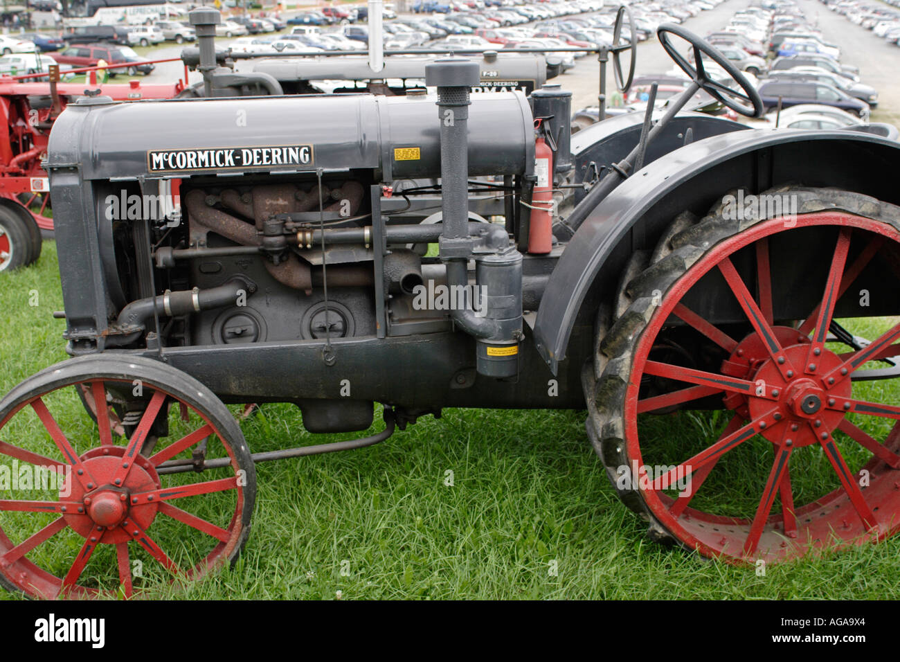 Old McCormick-Deering tractor Stock Photo - Alamy