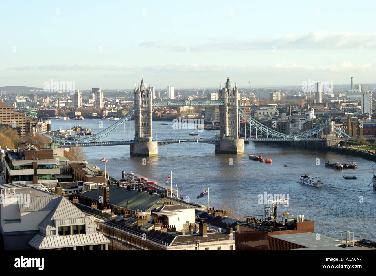 London tower bridge stairs hi-res stock photography and images - Alamy