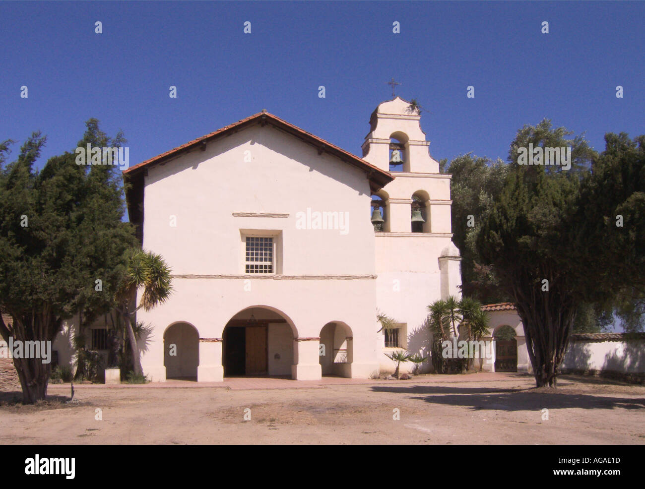 California San Juan Bautista Mission Stock Photo - Alamy