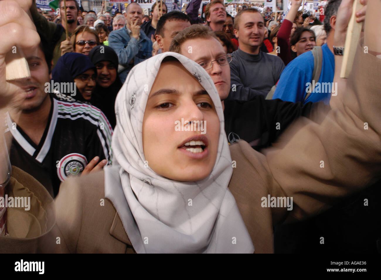 End the Occupation in Iraq London 27th September 2003 Stock Photo - Alamy