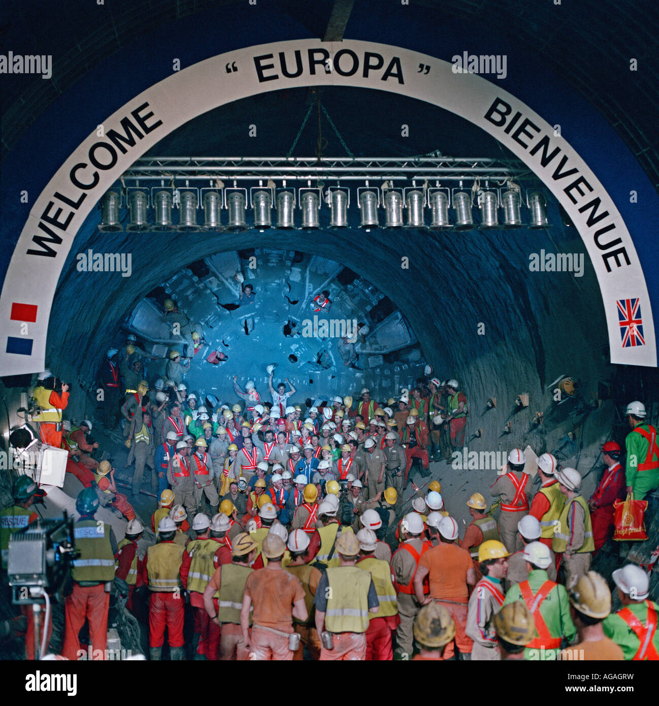 Tunnel boring machine france hi-res stock photography and images - Alamy