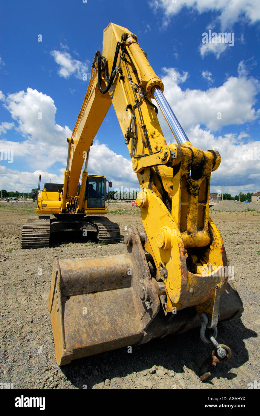 Heavy machine front end loader hi-res stock photography and images - Alamy