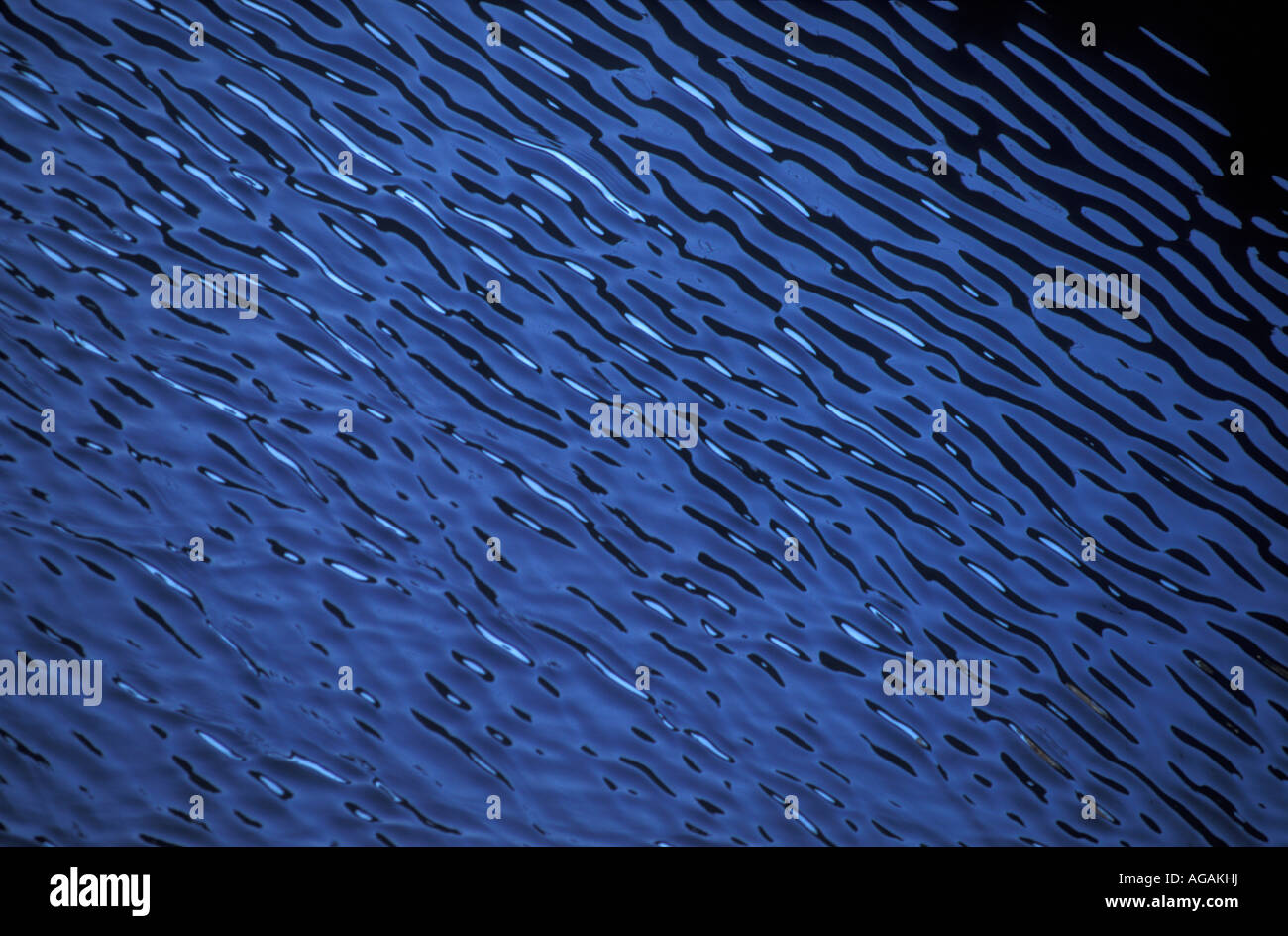 Wave pattern on the water Stock Photo - Alamy