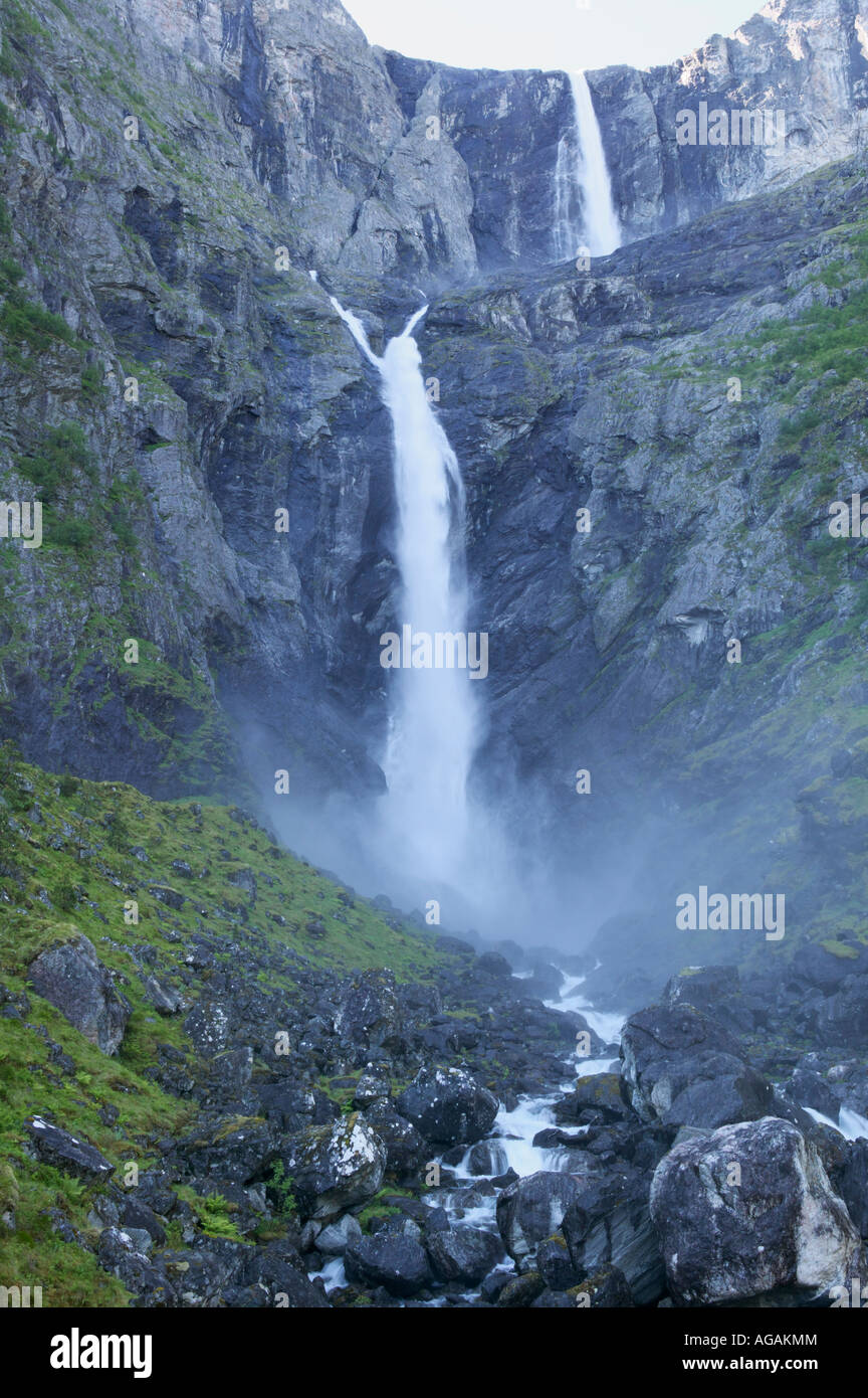 Mardalen norway waterfall hi-res stock photography and images - Alamy