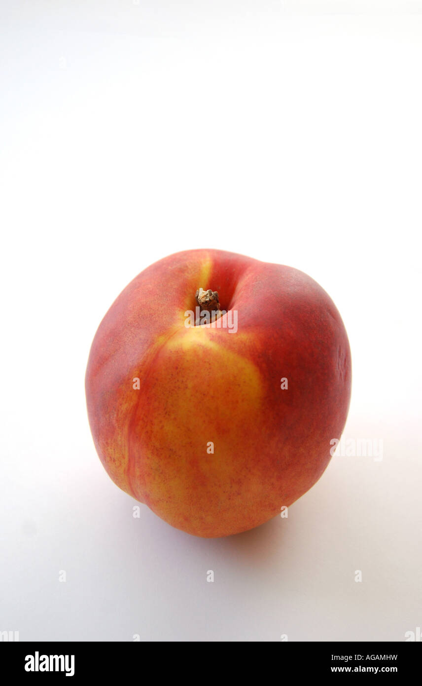 Photo illustration of a nectarine Stock Photo - Alamy