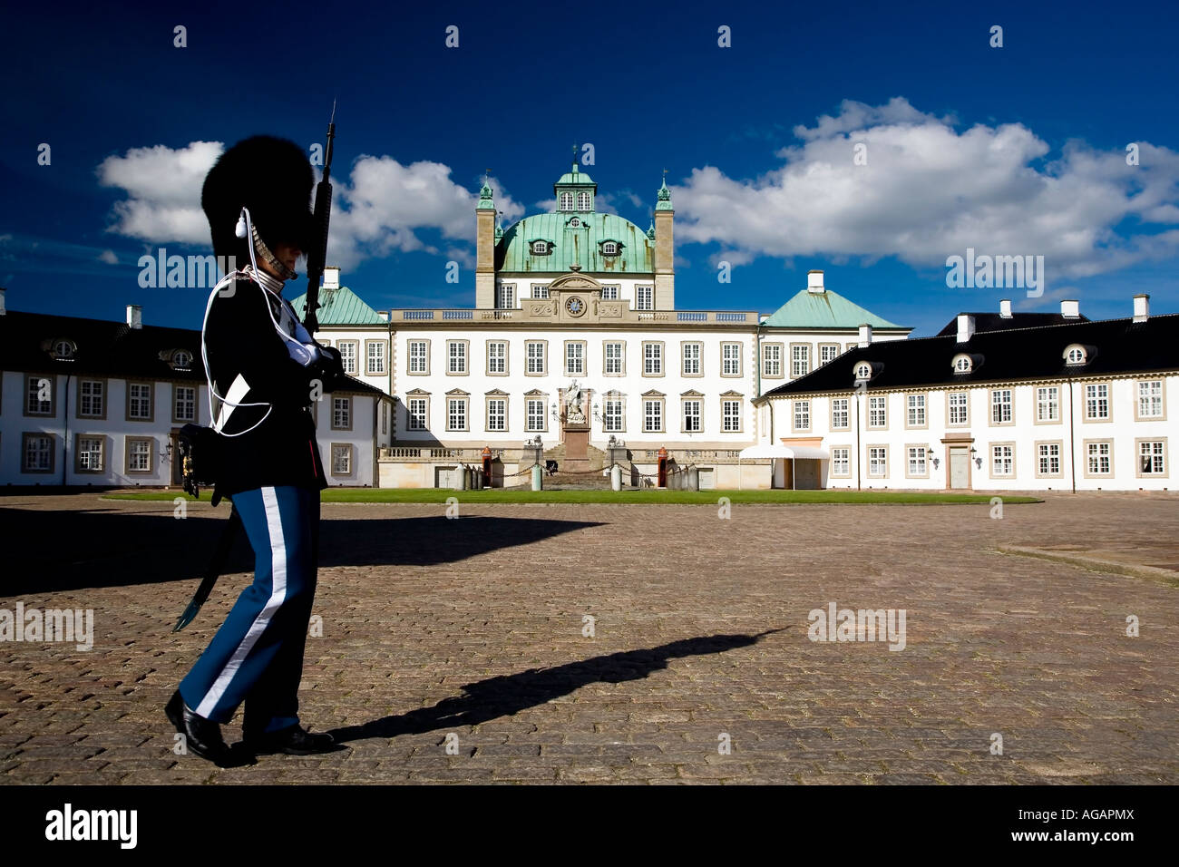 Fredensborg palace in Denmark Stock Photo - Alamy