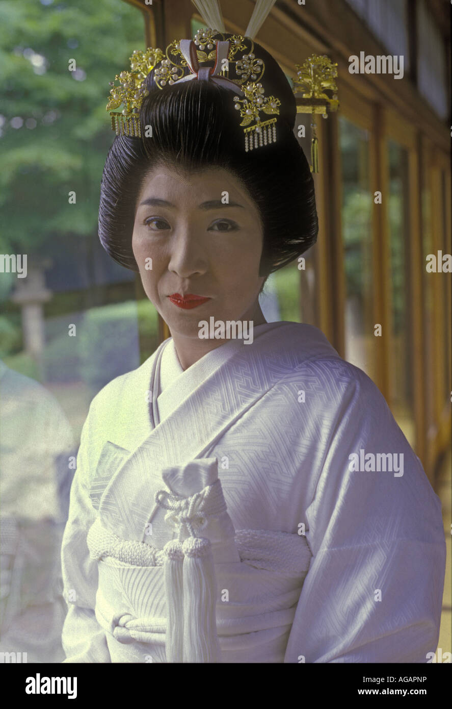 Traditional Bride Kyoto Japan Stock Photo - Alamy