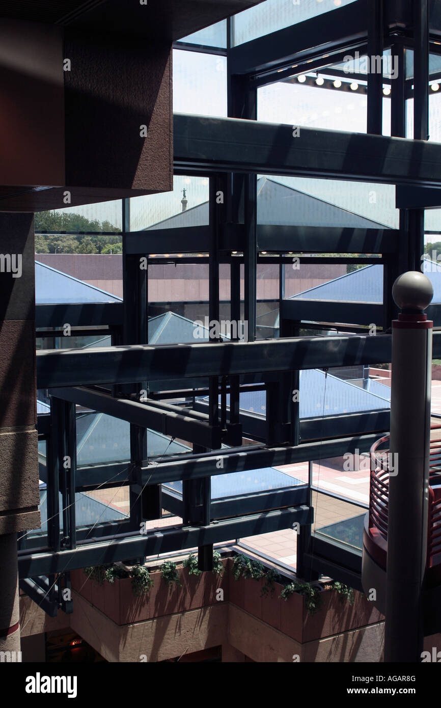 Iowa State Historical Building interior, Des Moines Iowa Stock Photo ...