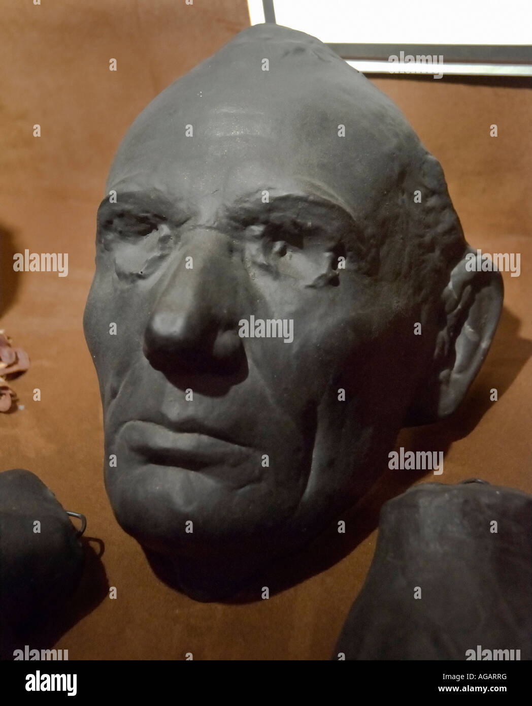 Abraham lincoln life mask hi-res stock photography and images - Alamy