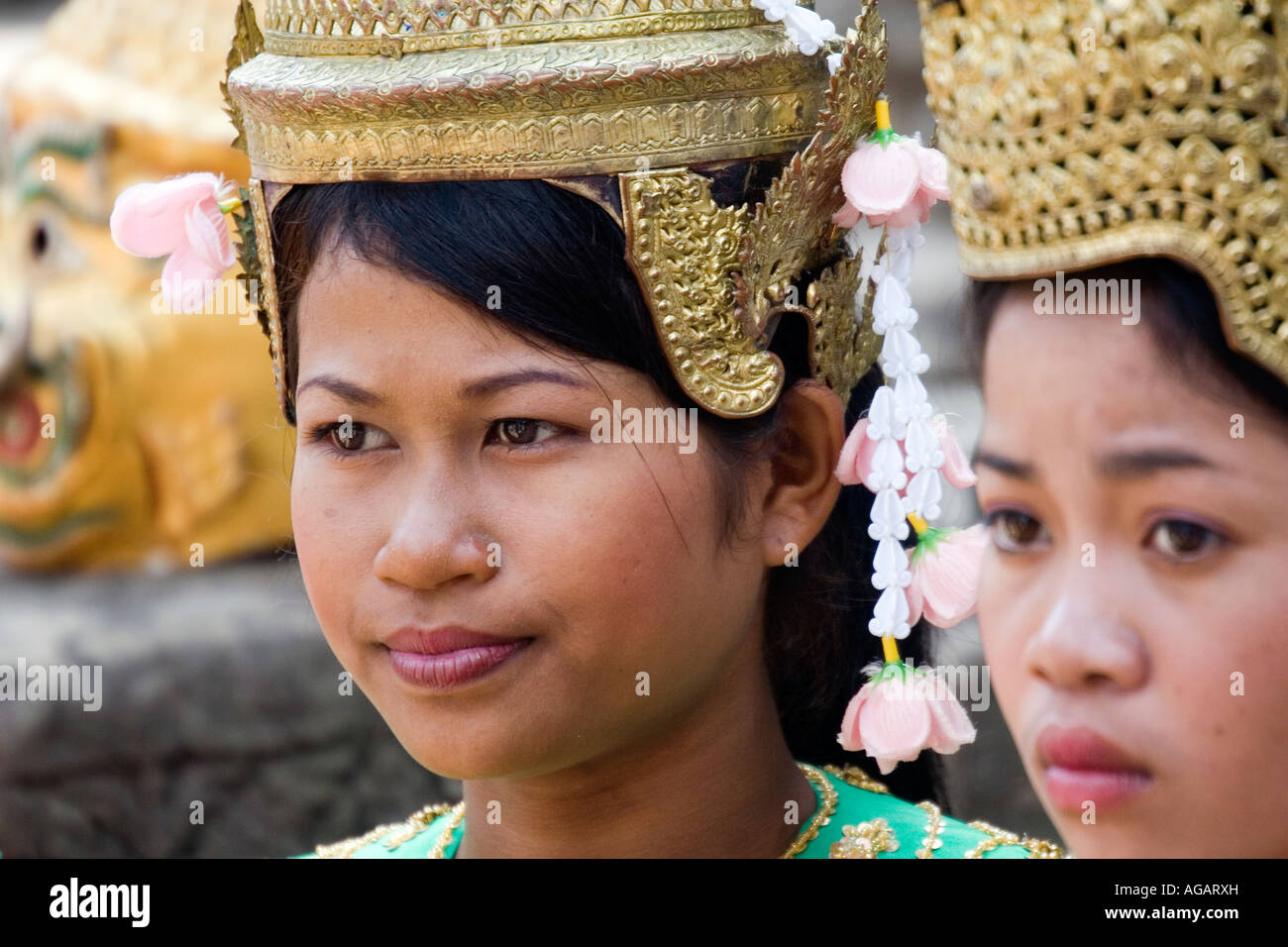 apsara dancers at Angkor Stock Photo - Alamy