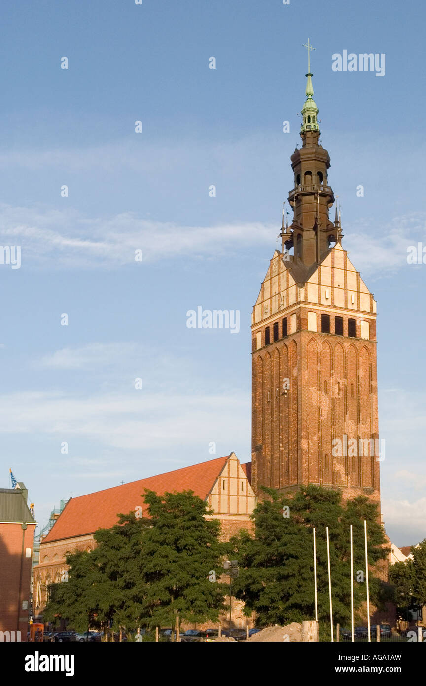 St. Nicholas Cathedral in Elblag or Elbing, Poland architecture ...