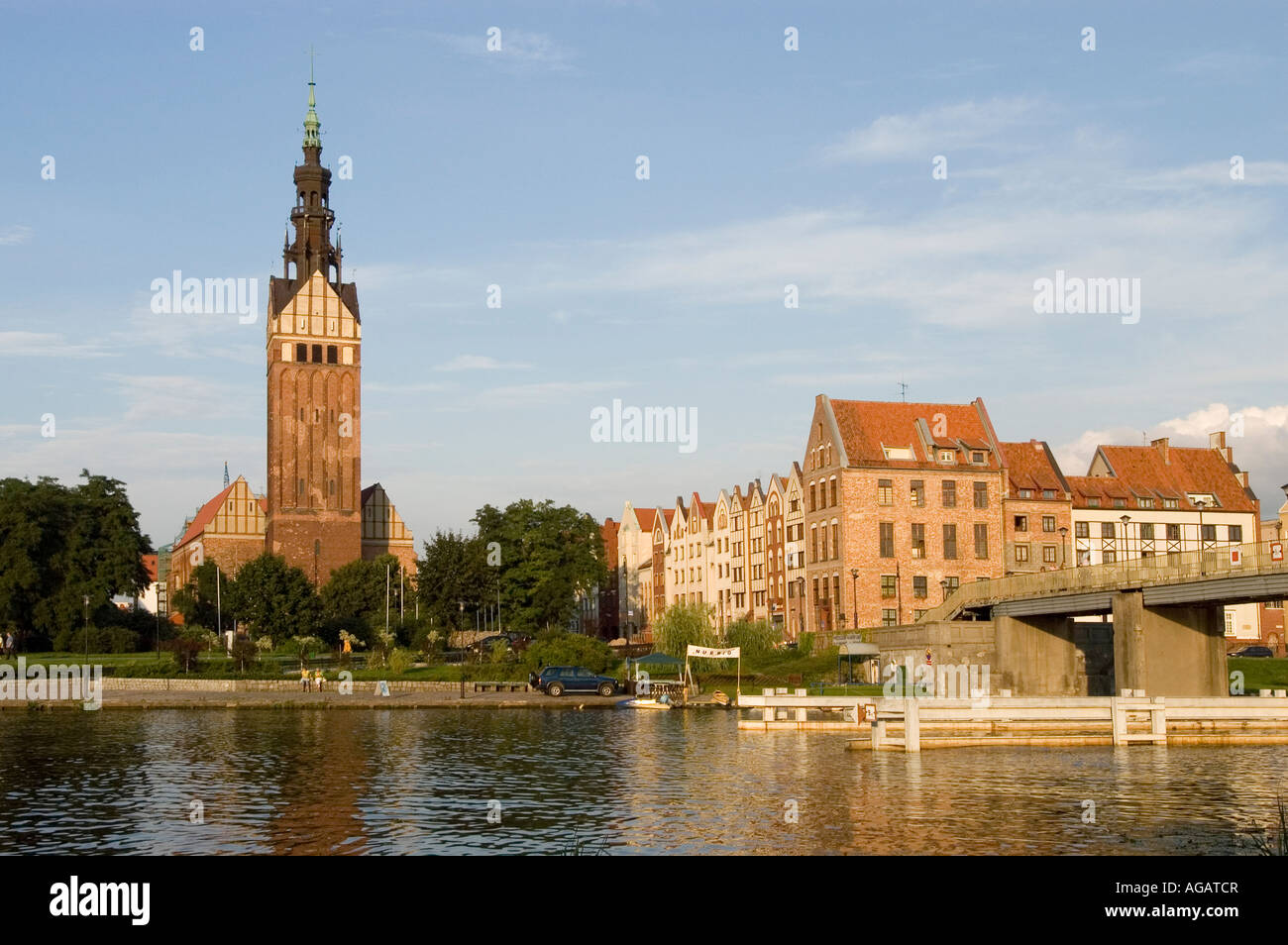 St. Nicholas Cathedral in Elblag or Elbing, Poland architecture ...