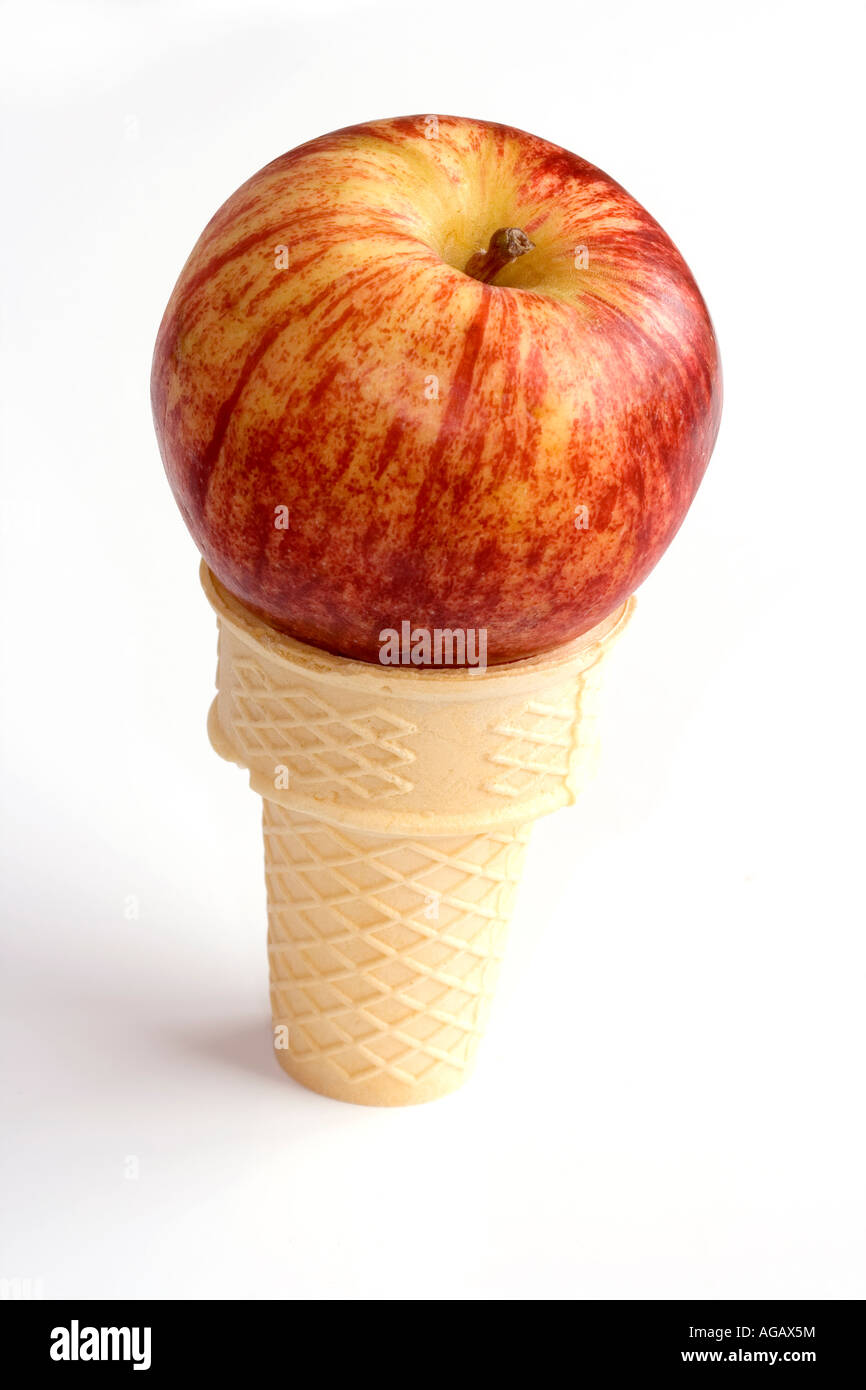 apple ice cream Stock Photo - Alamy