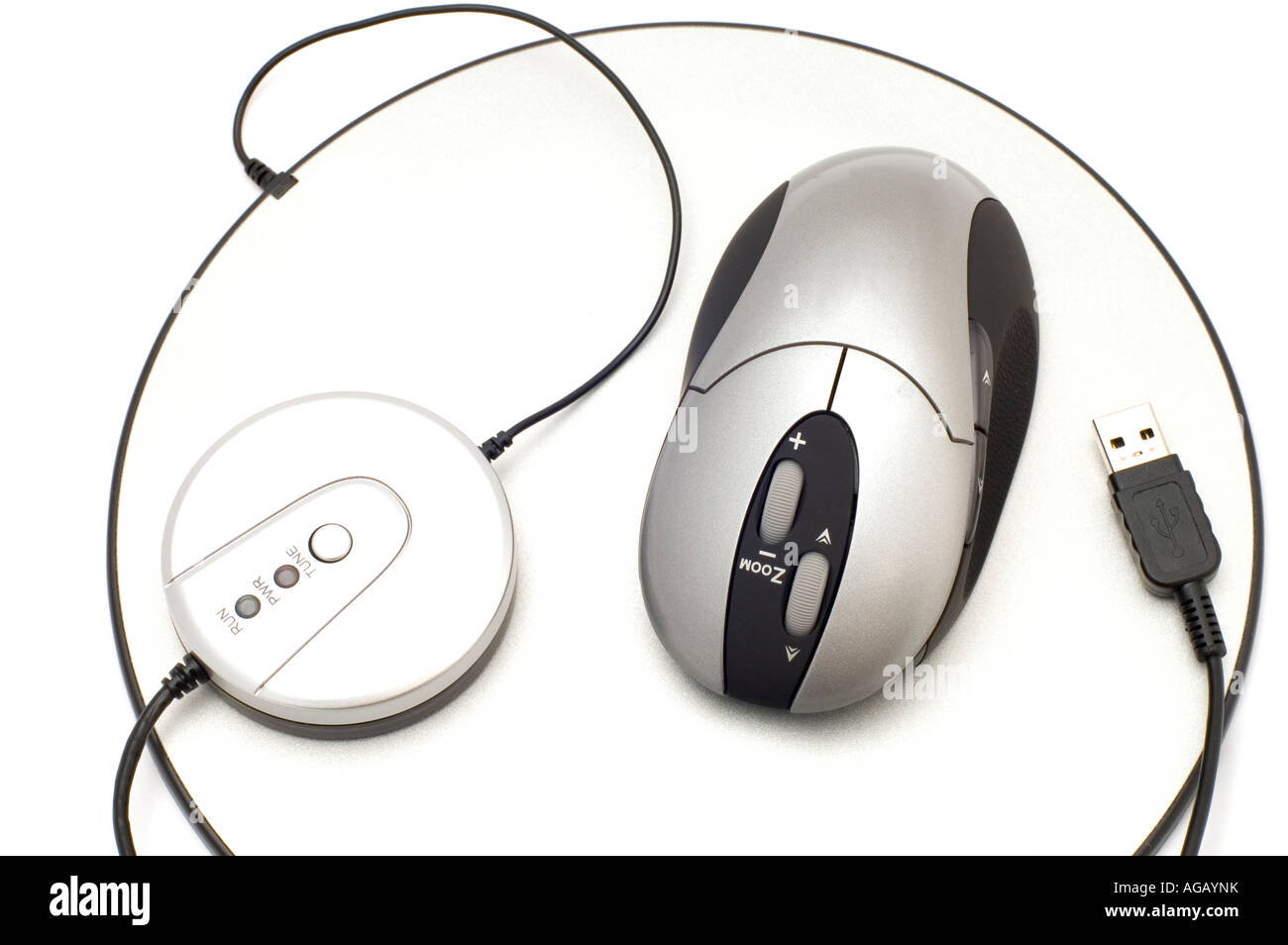 series object on white computer mouse Stock Photo - Alamy