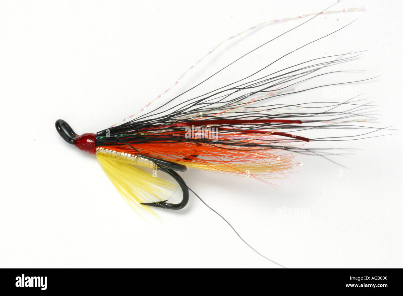 fishing fly Moy Thunderfish Salmon fly Stock Photo - Alamy