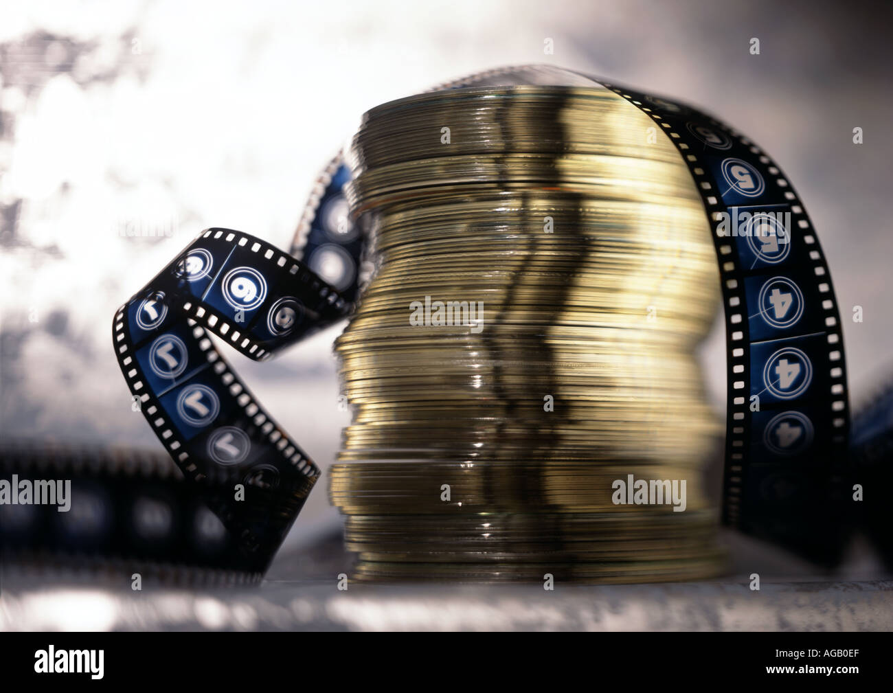CD and Film Stock Photo - Alamy