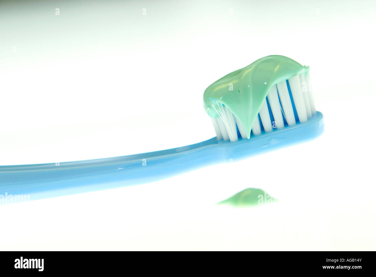 Toothbrush and toothpaste Stock Photo - Alamy